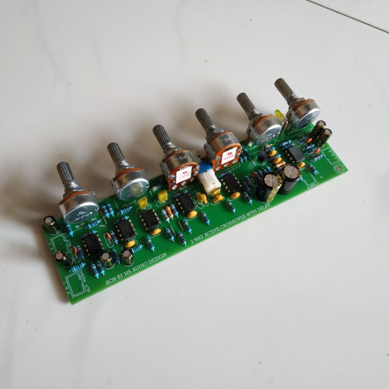 Jual kit crossover 2way 12db delay | Shopee Indonesia