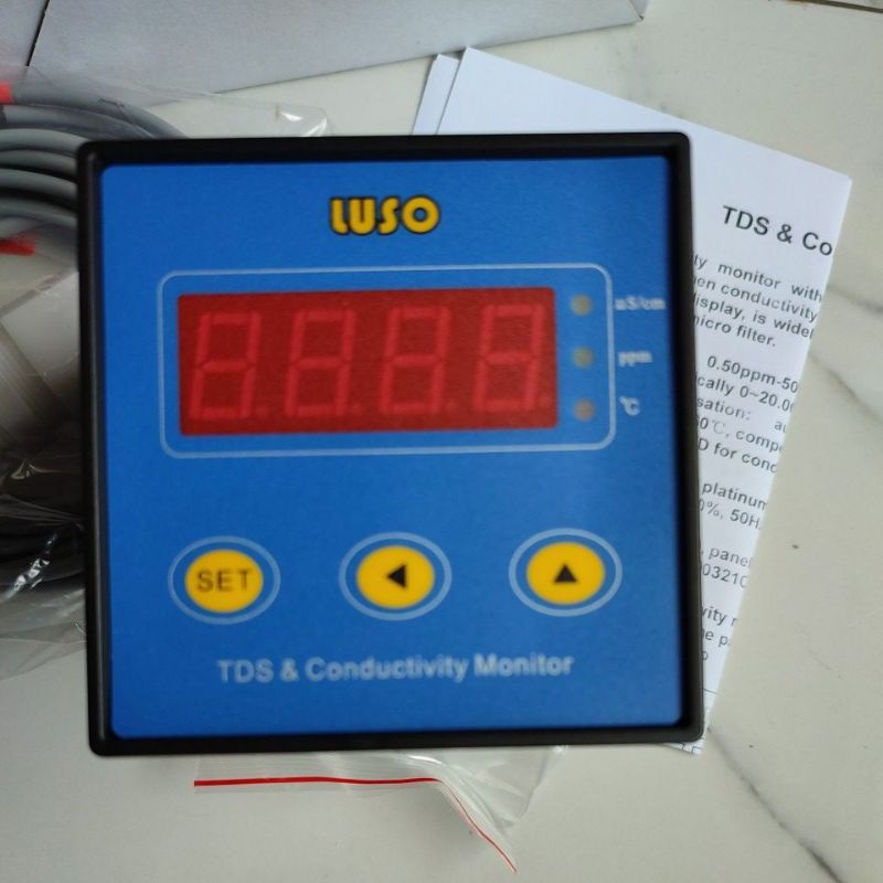 Jual TDS dan Conductivity Monitor LUSO | Shopee Indonesia