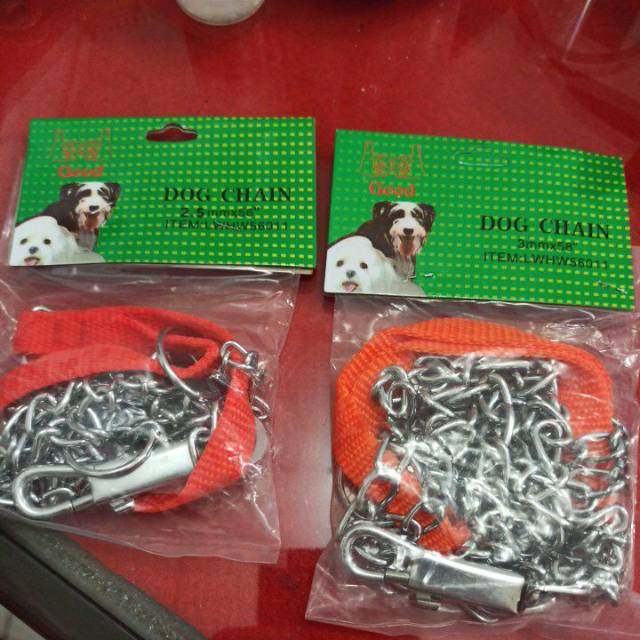 Jual Rantai anjing - Rantai hewan - Rantai kucing - Dog Chain size 2 ...