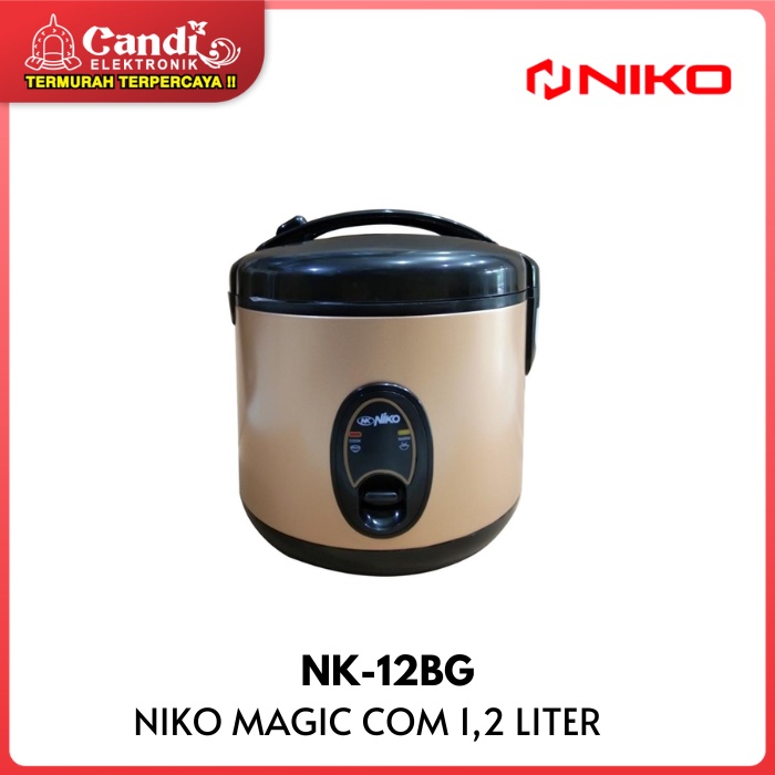 Jual NIKO Rice Cooker 1,2 Liter NK-12BG | Shopee Indonesia