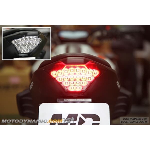 Jual Motodynamic Sequential LED Tail Lights Yamaha R25, MT25, MT07, MX ...