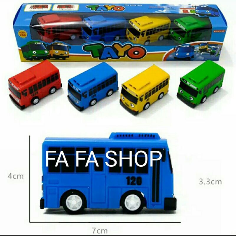 Jual MAINAN ANAK MOBIL TAYO SET ISI 4 PCS/ TAYO THE LITTLE BUS | Shopee ...