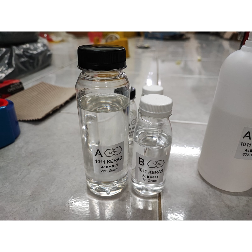 Jual Resin Lycal Bening 1011 300 gram | Shopee Indonesia
