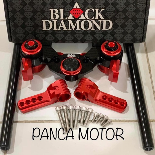 Jual Stang jepit Yamaha NMAX OLD Yamaha NMAX NEW 2020 Blackdiamond ...