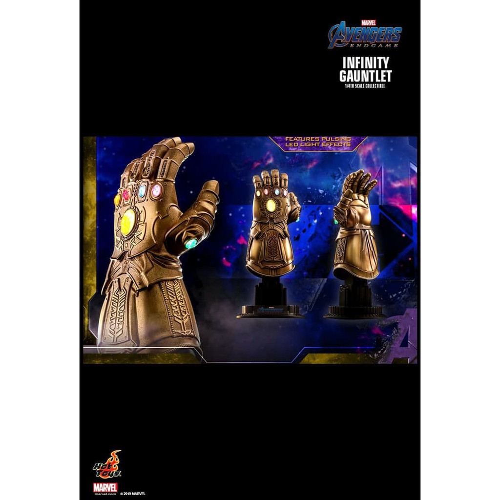 Jual Hot Toys ACS007 1/4 Scale Replica INFINITY GAUNTLET AVENGERS ...