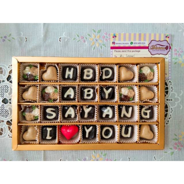 Jual .Chocolate gift S28A - hadiah ulang tahun, anniversary, kado ...