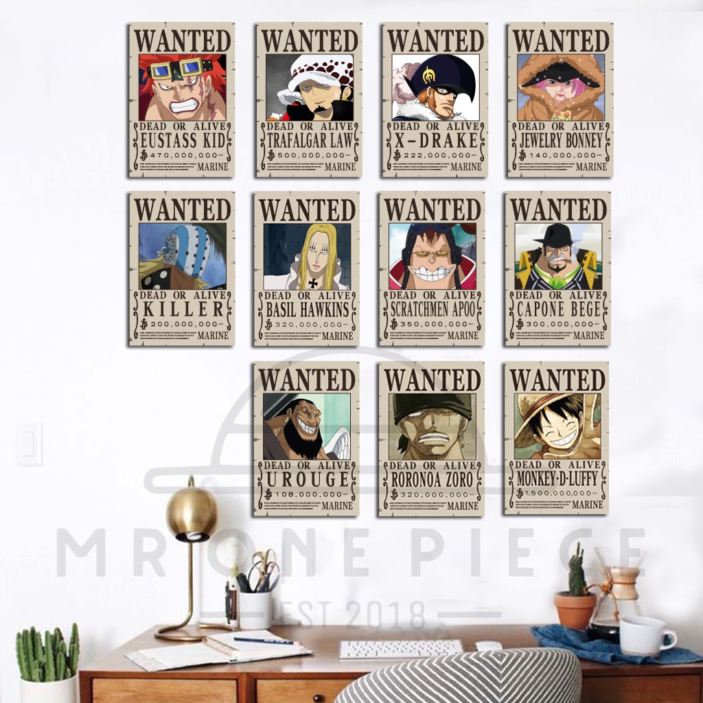 Jual Poster Bounty Supernova Worst Generation | Shopee Indonesia