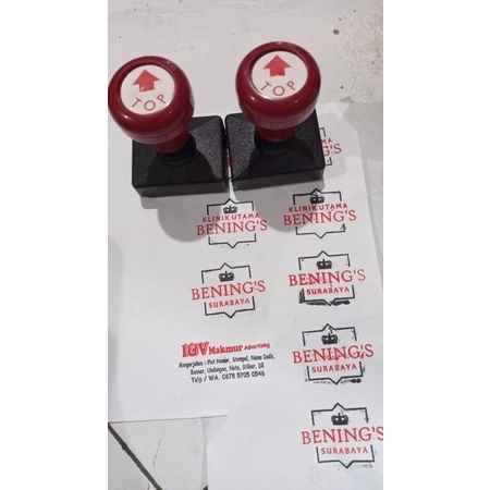 Jual Stempel atau setempelFlash bisa 2 warna | Shopee Indonesia