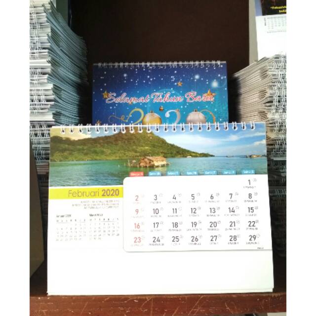 Jual Kalender Meja Pemandangan alam Tahun 2020 | Shopee Indonesia