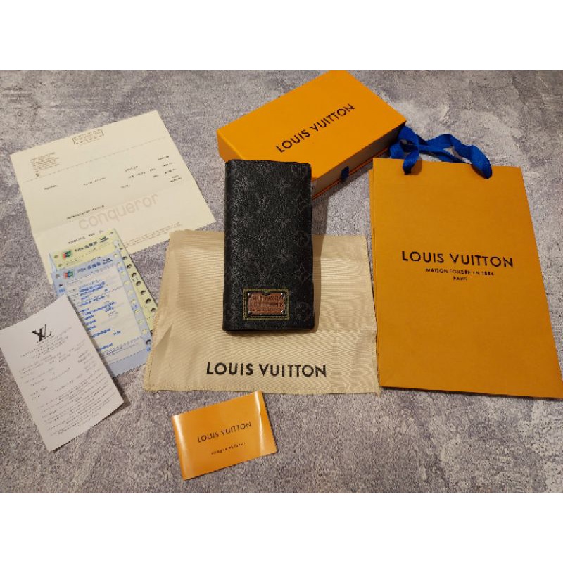 Jual dompet lv mirror 1:1 best price full set paperbag invoice box ...