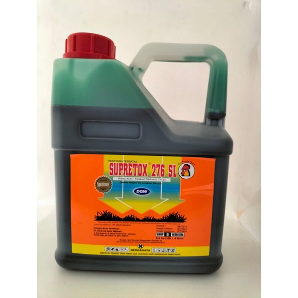 Jual Supretox 276 SL 4 liter herbisida langsung | Shopee Indonesia