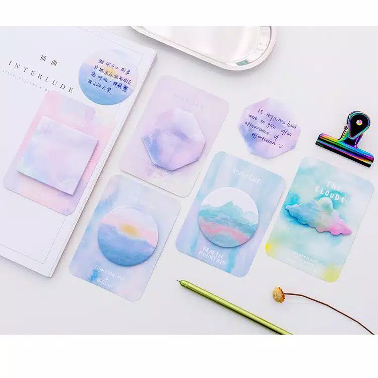 Jual Sticky Notes Ombre | Shopee Indonesia