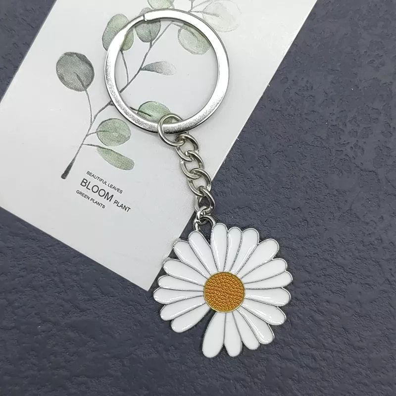 Jual Gantungan Kunci Bunga Daisy G-Dragon Bahan Metal/Sun Flower ...