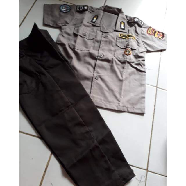 Jual Baju kostum polisi anak TK PAUD | Shopee Indonesia