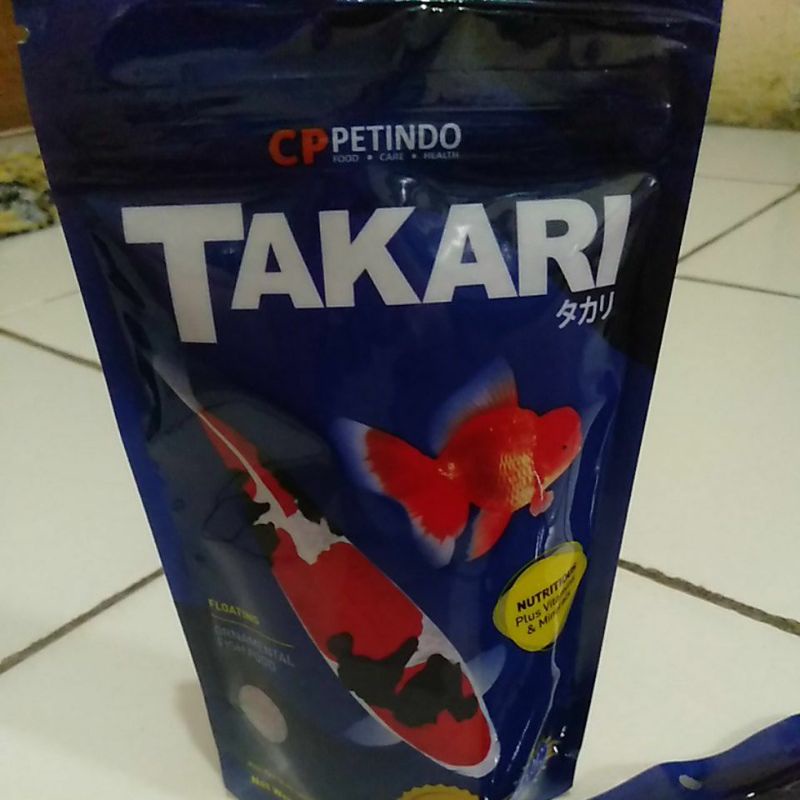 Jual TAKARI 100g ORNAMENTAL FISH FOOD 1mm | Shopee Indonesia