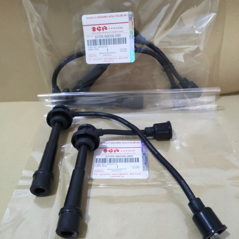 Jual Kabel busi cord set Suzuki apv Futura injeksi baleno mega carry ...