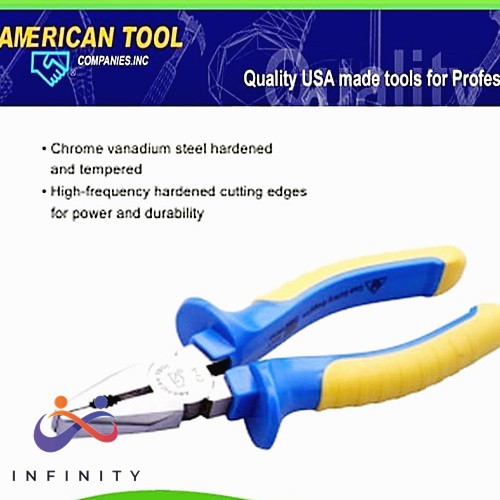 Jual American Tool Tang Kombinasi 8" Inch - Combination Plier Serbaguna ...