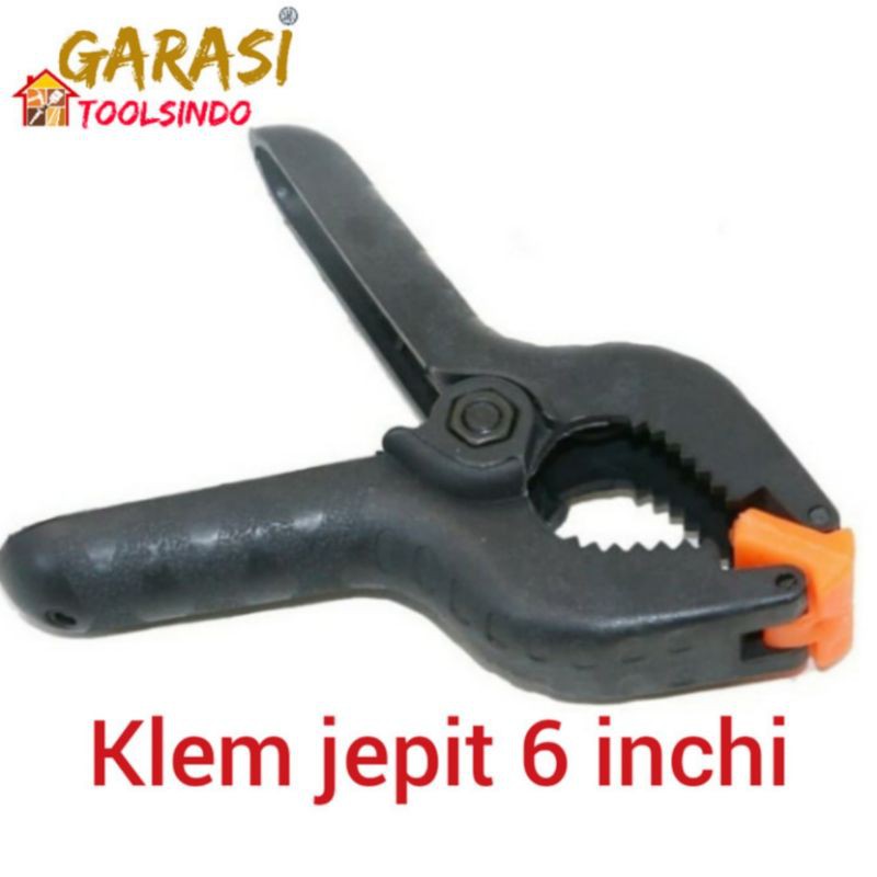 Jual clamp jepit kayu 6 inch klem jepit klem kayu catok kayu 6 in alat ...