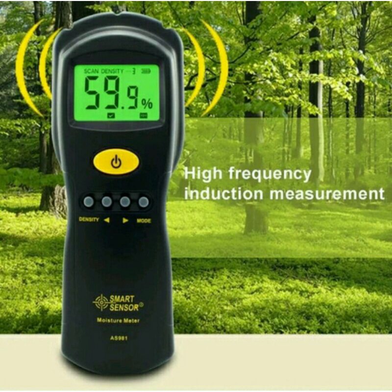Jual Induction Wood Moisture Meter AS Contactless Induksi MC Content ...