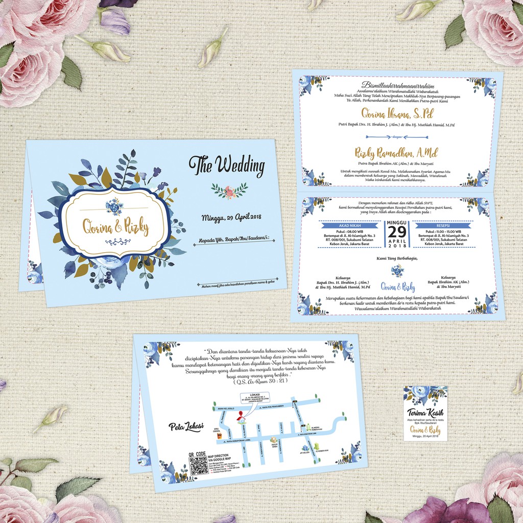 Jual UNDANGAN PERNIKAHAN PROMO (1-3) | Shopee Indonesia