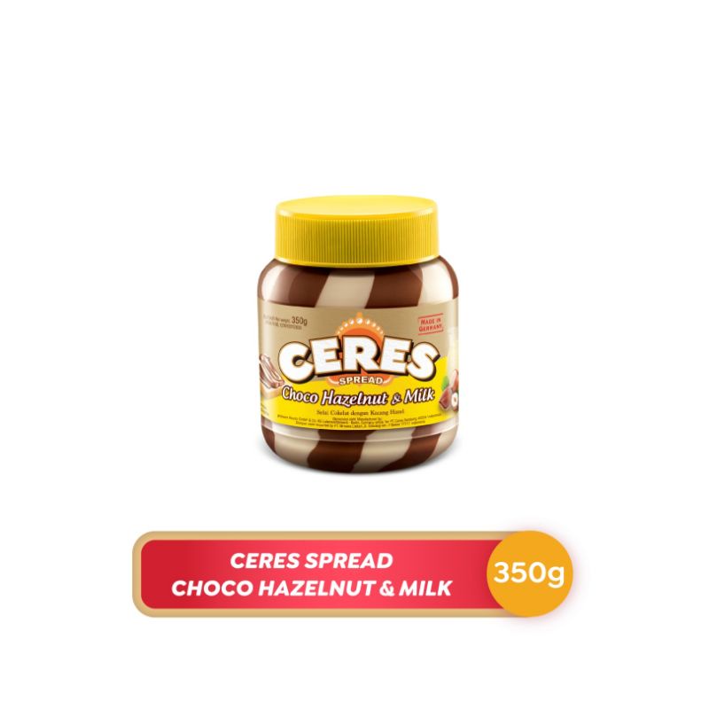 Jual Ceres Spread Choco Hazelnut & Milk 350 gr | Shopee Indonesia