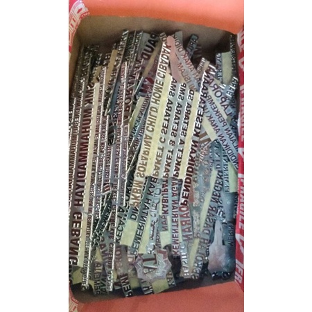Jual MATRAS FOIL EMBOSS MAP/CETAK HURUF DI COVER MAP (Untuk Order Map ...