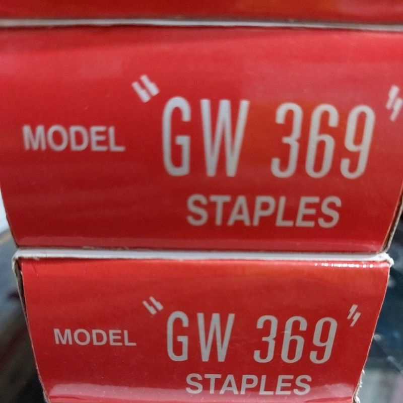 Jual isi staples no 3 24/6 gw 369 ( isi 10 kotak kecil) | Shopee Indonesia