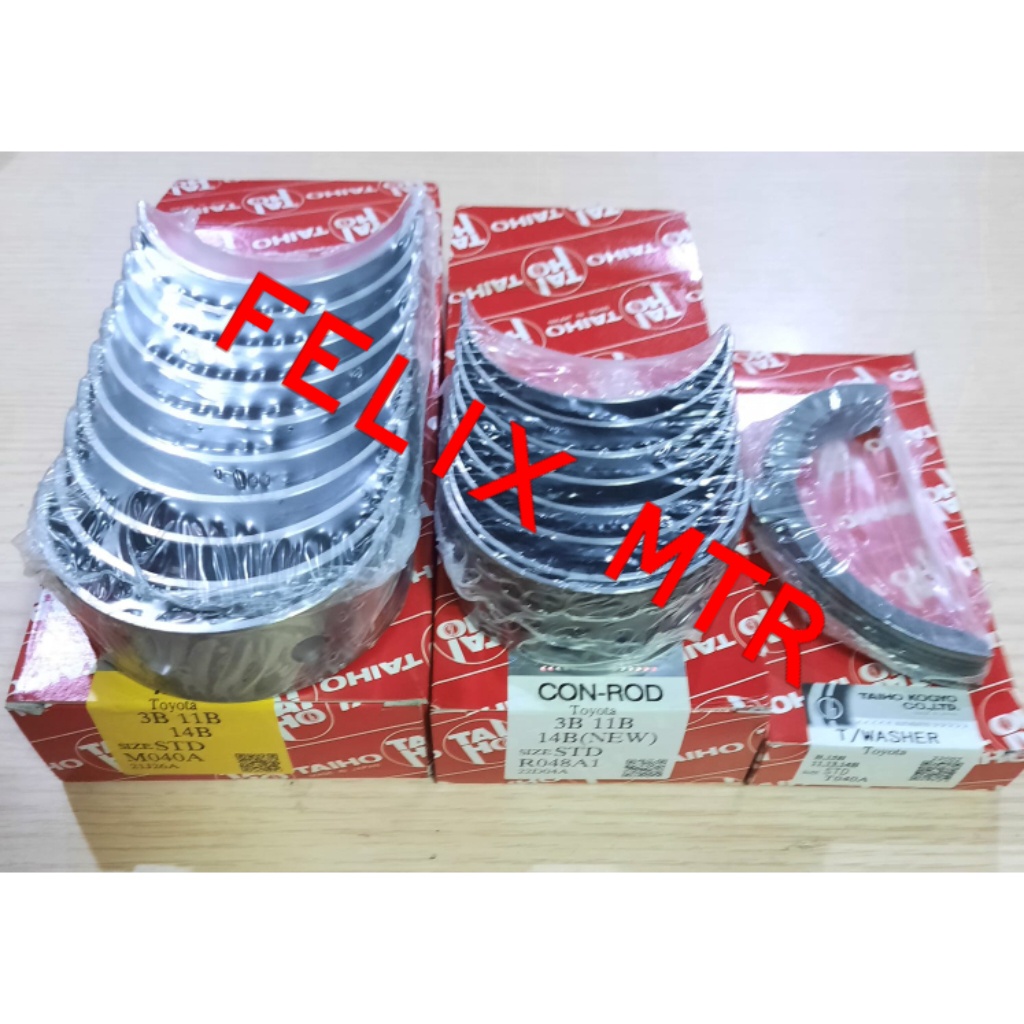 Jual PAKET METAL DUDUK METAL JALAN METAL BULAN TOYOTA 14B RINO 115PS ...