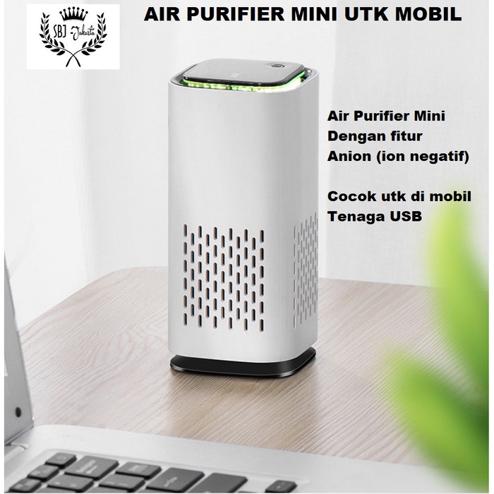 Jual Air Purifier Mobil HEPA Carbon Active dengan LED Saringan Udara ...