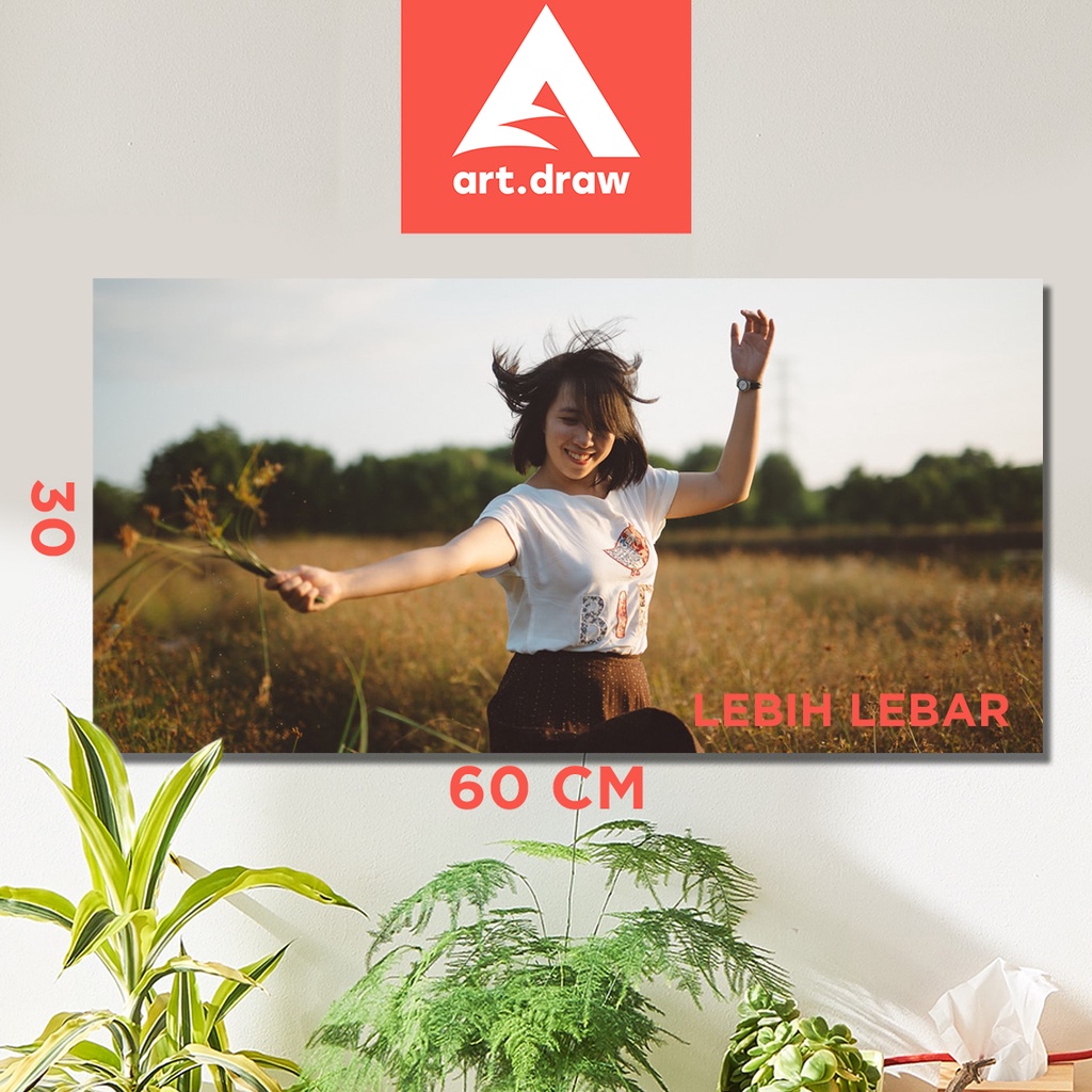 Jual Cetak Foto Bingkai Besar 30x60cm, 40x60 | Shopee Indonesia