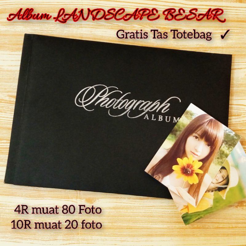 Jual Album Foto Tempel Magnetic Besar Landscape Ukuran Lebar 10R 4R 3R ...