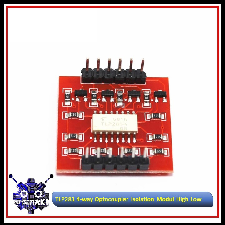 Jual TLP281 4-way Optocoupler Isolation Modul High Low TLP 281 Optoisolator | Shopee Indonesia