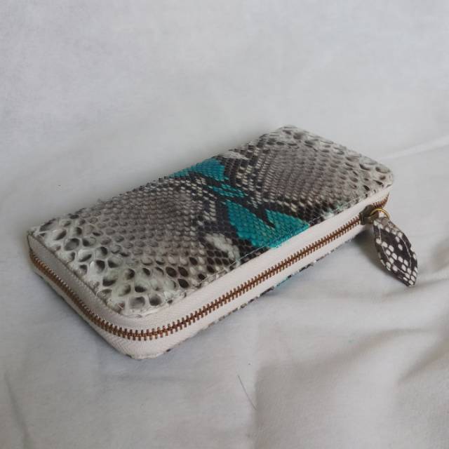 Jual Dompet Kipas Full Kuli Ular (Origanal Phyton) | Shopee Indonesia