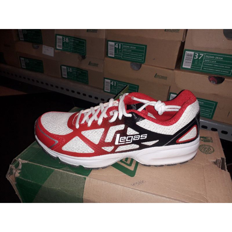 Jual sepatu legas rapid merah putih | Shopee Indonesia