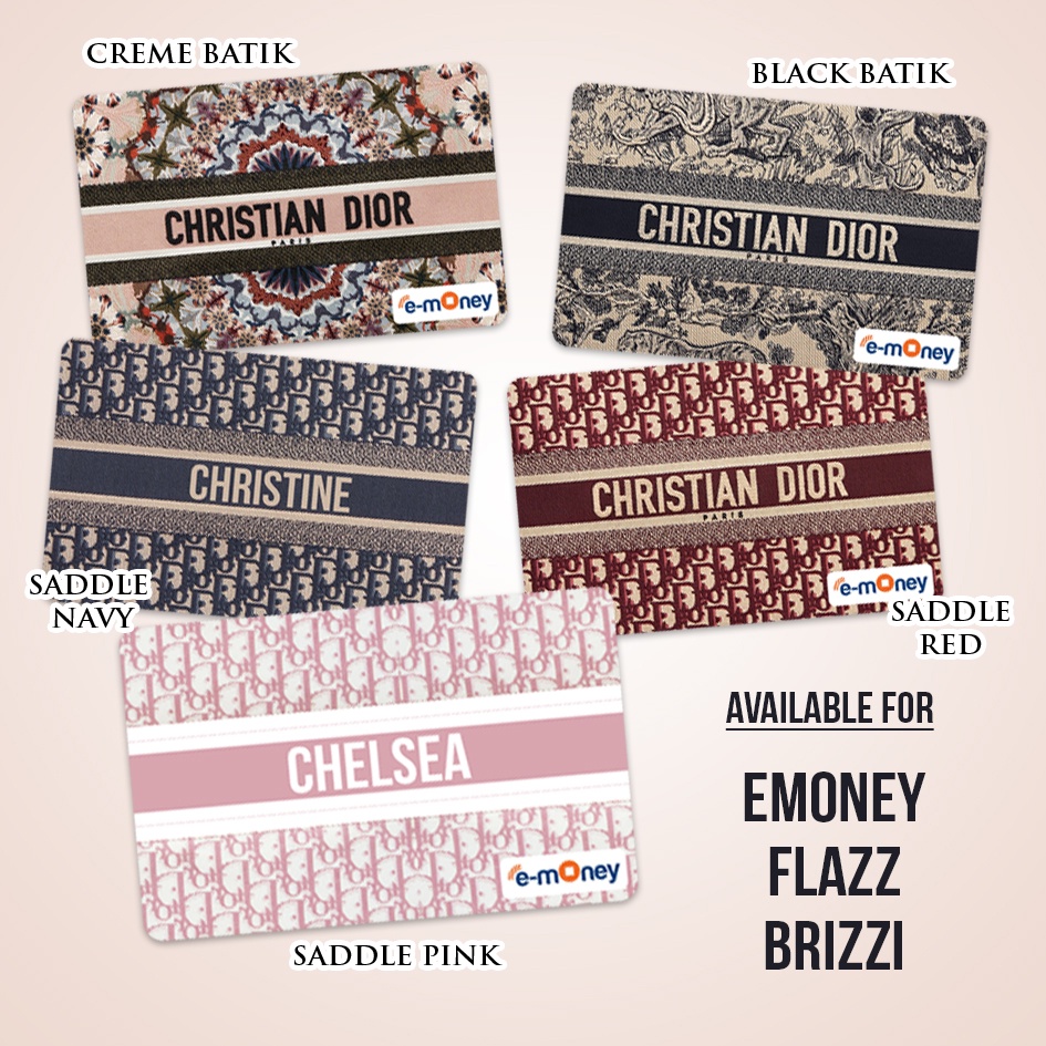 Jual Custom Emoney Flazz Kartu Toll Custom BRIZZI Tapcash 1 sisi ...