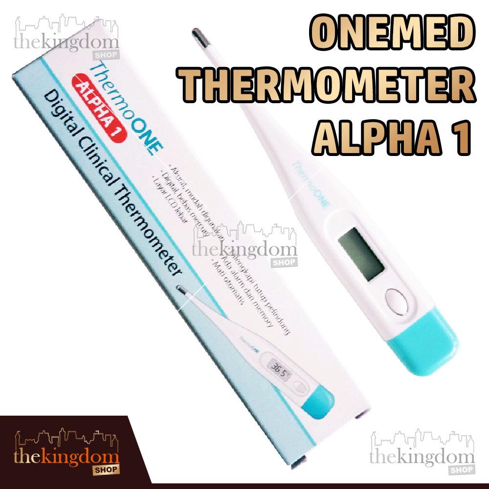 Jual OneMed Thermometer Alpha 1 Digital Clinical ThermoOne Termometer ...