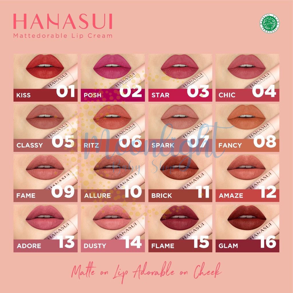 Jual { BB } - hanasui mattedorable lip crem biasa - lipcream hanasui ... Jual { BB } - hanasui mattedorable lip crem biasa - lipcream hanasui ...
