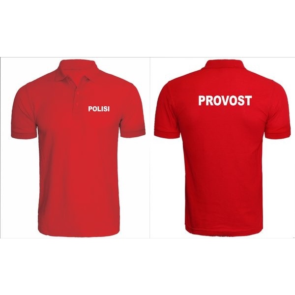 Jual Kaos Polo Tshirt Baju Kerah Distro POLiSi PROVOST polos custom ...