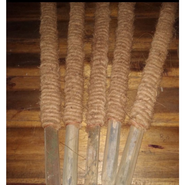 Jual turus tanaman bambu dan tali sabut 50 cm | Shopee Indonesia