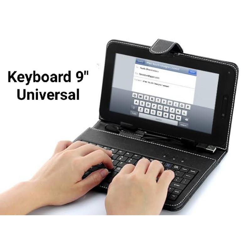 Jual Keyboard Tablet 9inch Universal Sarung Tab Keyboard | Shopee Indonesia