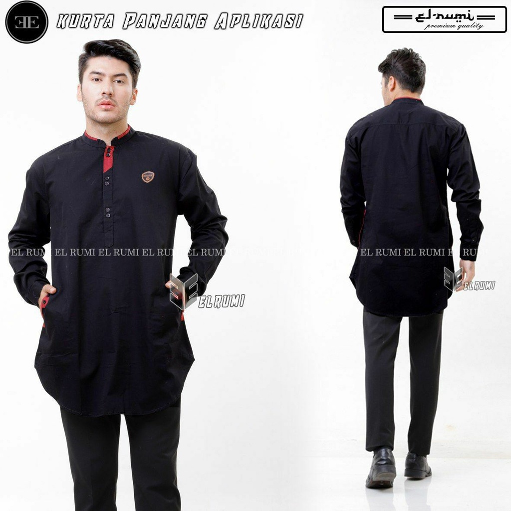 Jual KURTA APLIKASI | Baju Koko Muslim Pria Baju Koko Pria Dewasa Baju ...