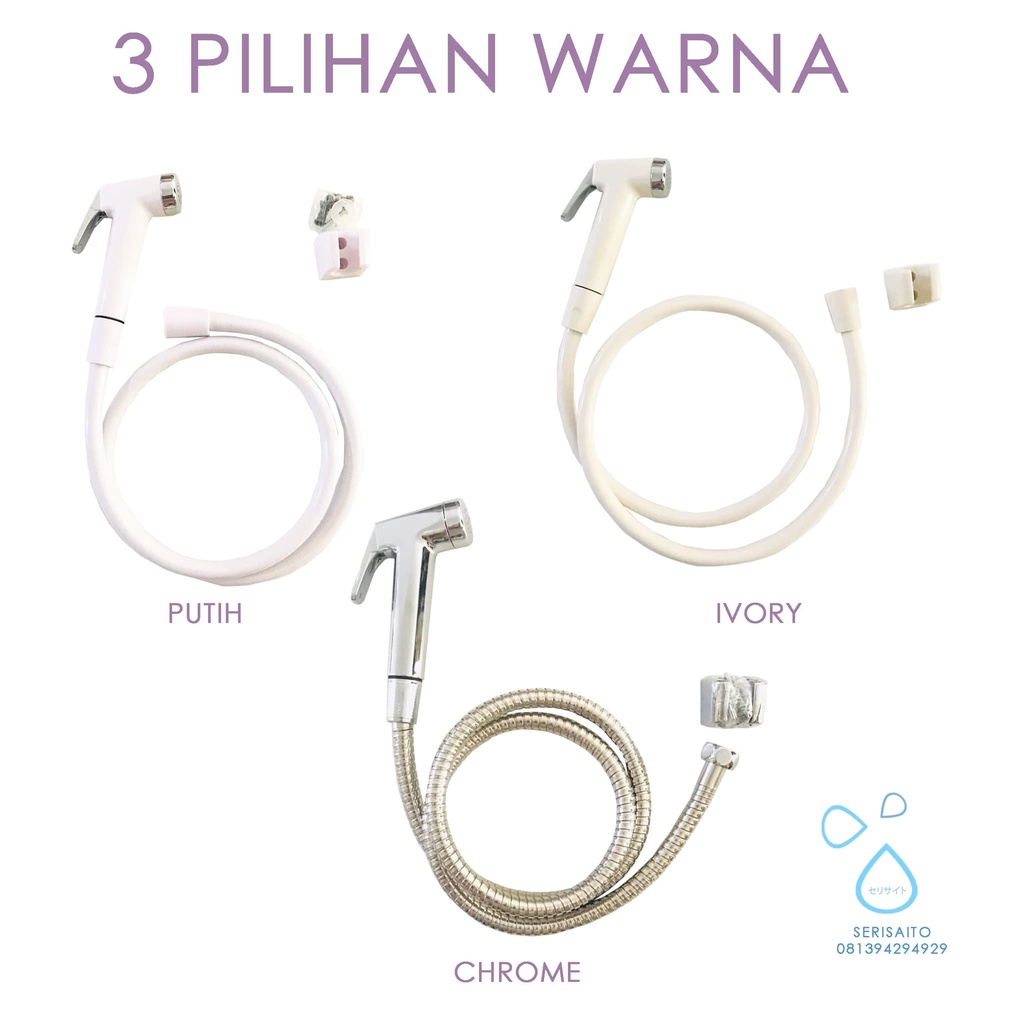 Jual Jet Shower / Semprotan WC / Semprotan Toilet / Jet Washer - Putih | Shopee Indonesia