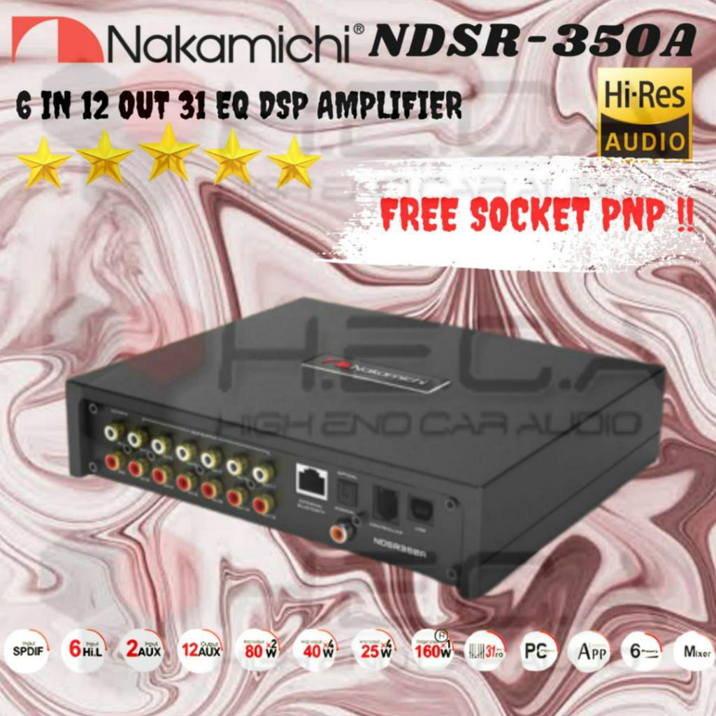 Jual Nakamichi NDSR350A Hi-Res Processor DSP Amplifier 12Ch Prosesor BT | Shopee Indonesia
