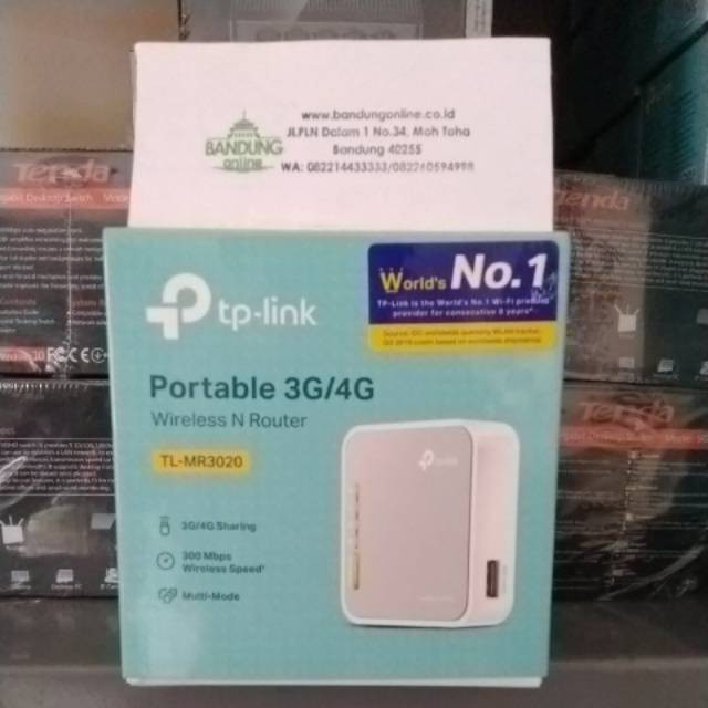 Jual TP-LINK TL-MR3020 - Portable 3G/4G Modem Wireless N Router ...