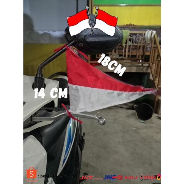 Jual BENDERA MERAH PUTIH MOTOR ISI 20 PCS | Shopee Indonesia