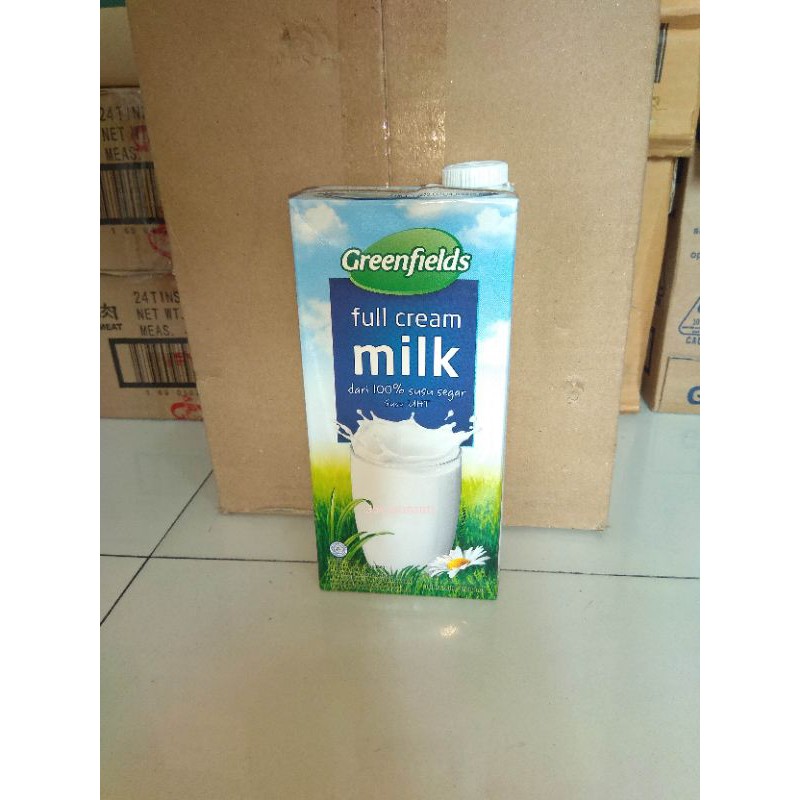 Jual SUSU GREENFIELDS 1 LITER | Shopee Indonesia