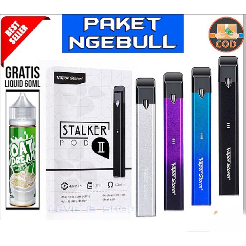Jual VAPOOR VAPE STALKER V2 AUTHENTIC FULLSET | Shopee Indonesia