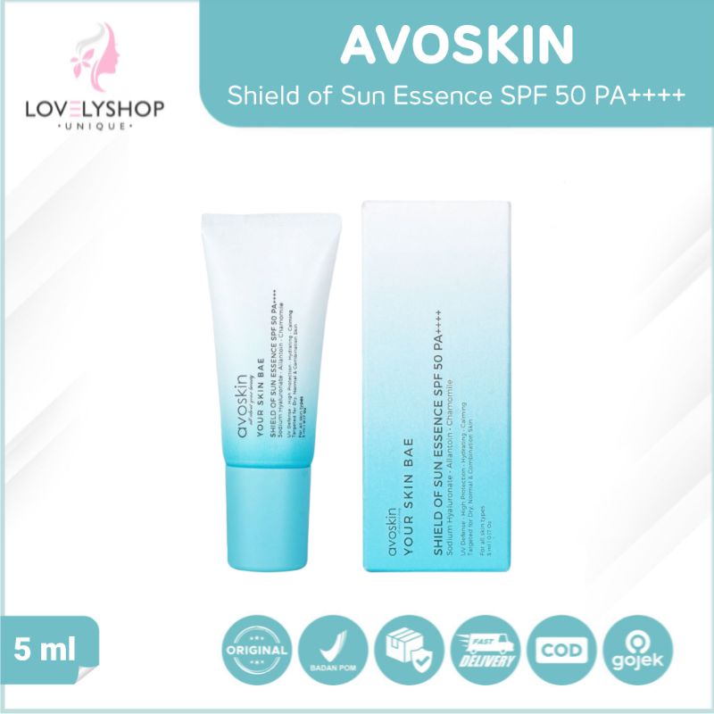 Jual AVOSKIN YSB Shield of Sun Essence SPF 50 PA++++ | Sunscreeen ...