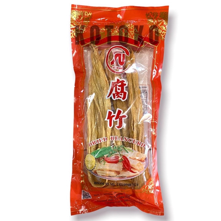 Jual Kembang Tahu Stick SU Brand / Dried Bean Curd Stick 120gr | Shopee ...
