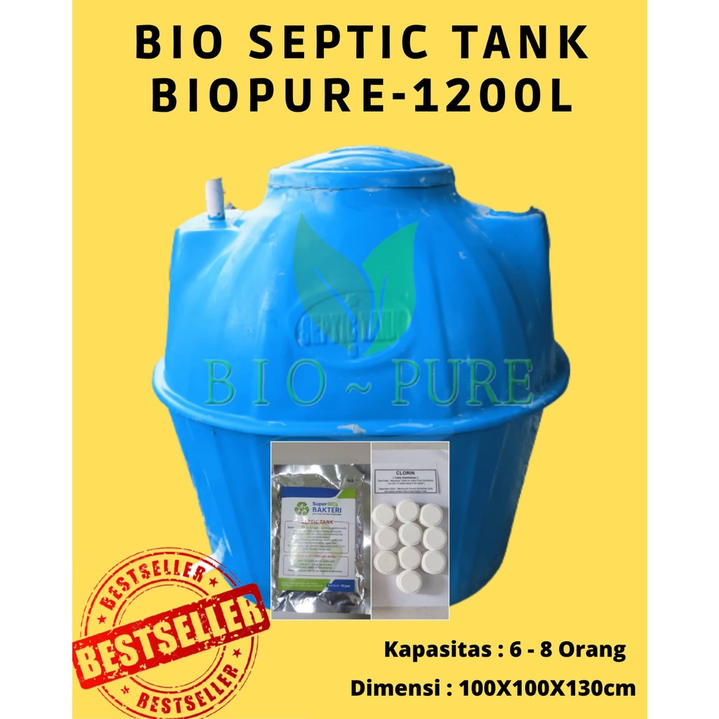 Jual Septic Tank Biotech Biotank Biofil Septictank 1200 Liter ...